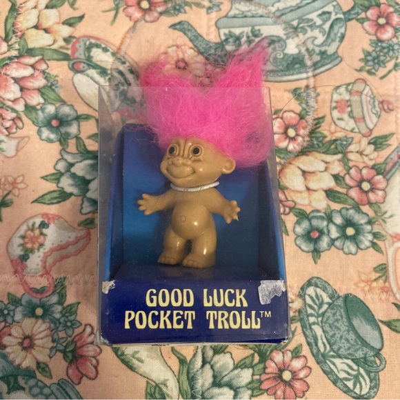 Russ | Toys | New In Box Russ Good Luck Pocket Troll Doll 2 Pink Hair ...